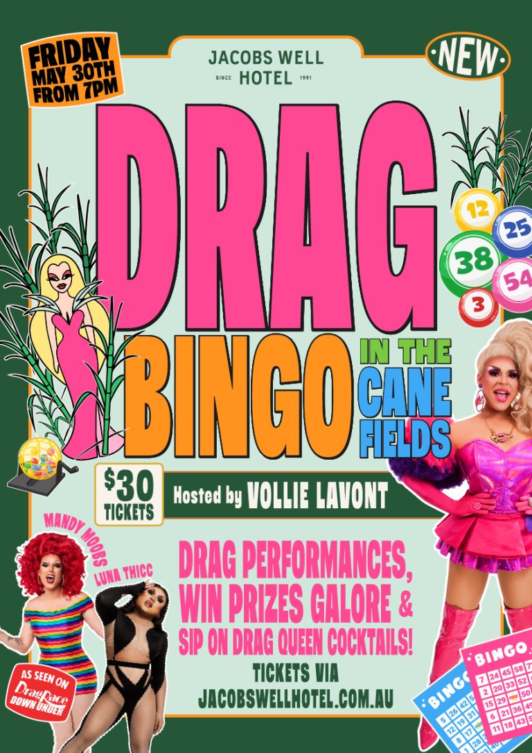 Drag Bingo - Jacobs Well Hotel